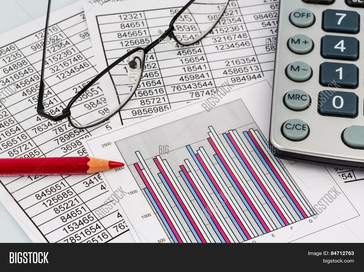 Calculator On Balance Image & Photo (Free Trial) | Bigstock