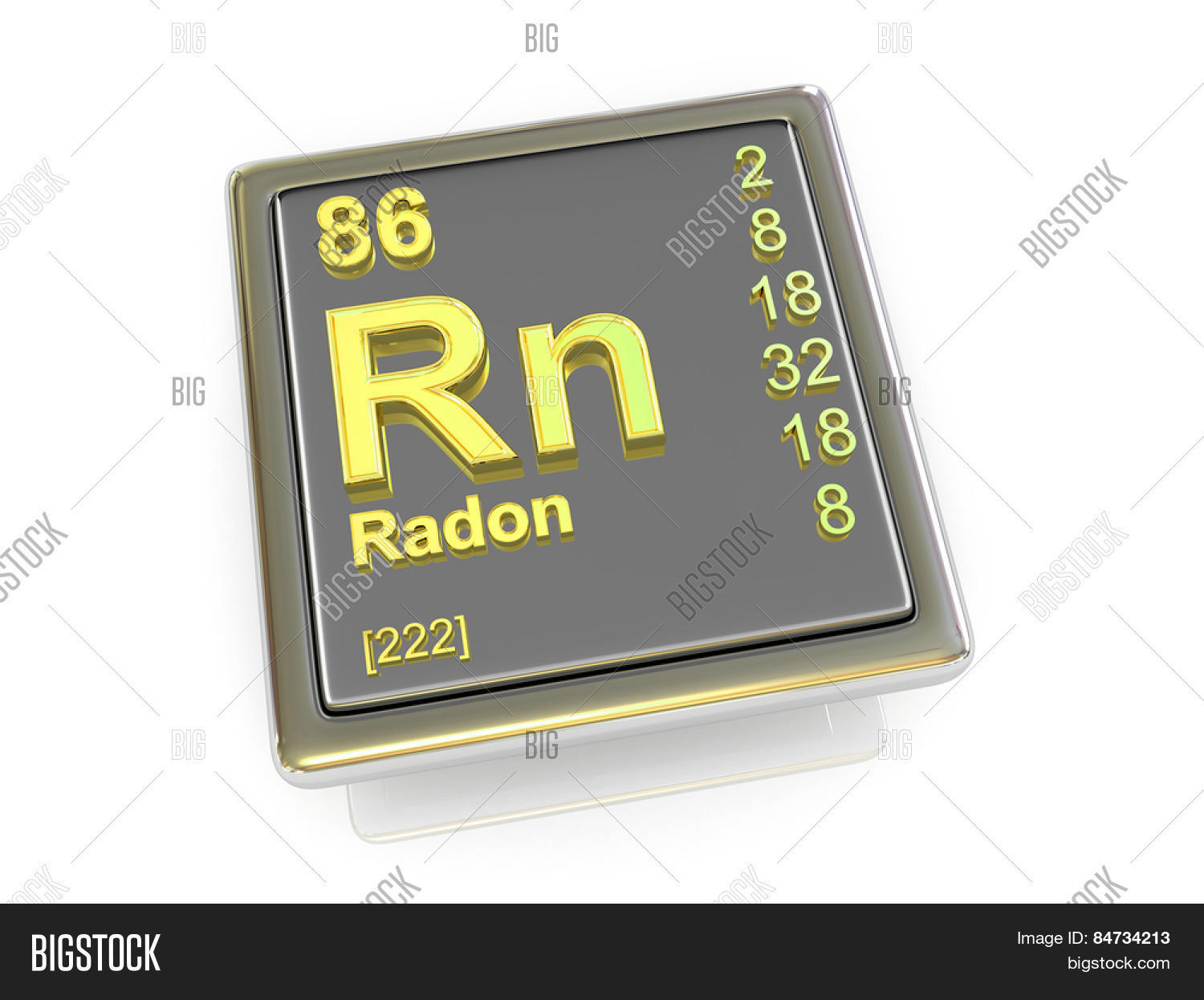 Radon. Chemical Image & Photo (Free Trial) | Bigstock
