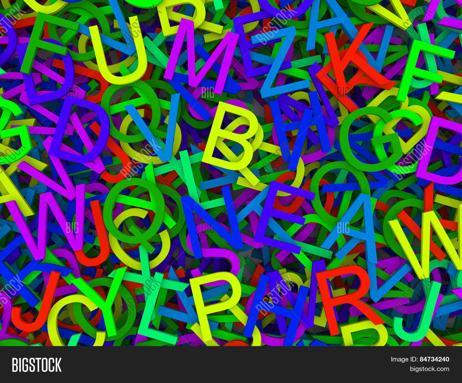 Letters English Image & Photo (Free Trial) | Bigstock