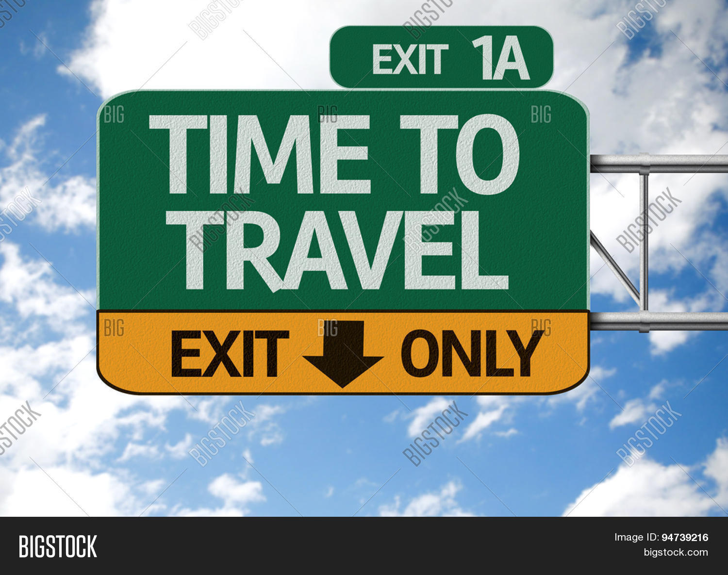 Time Travel Road Sign Image & Photo (Free Trial) | Bigstock