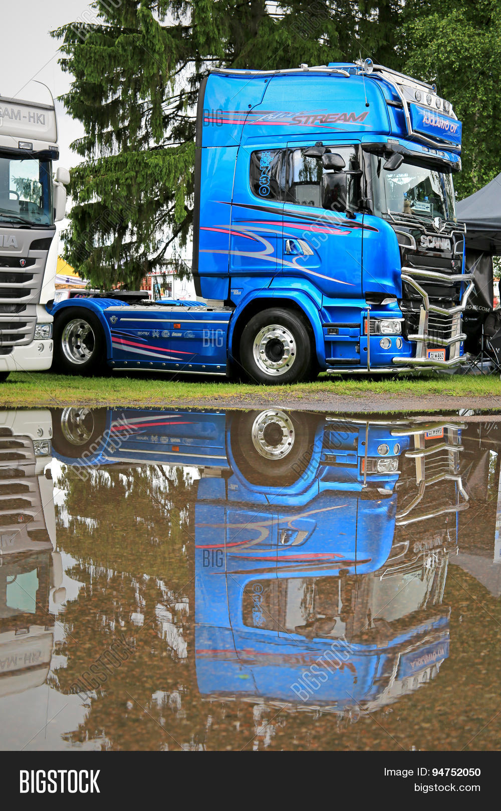 Scania Blue Stream Image & Photo (Free Trial) | Bigstock