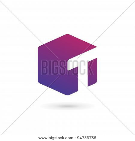 Letter T Cube Logo Vector & Photo (Free Trial) | Bigstock