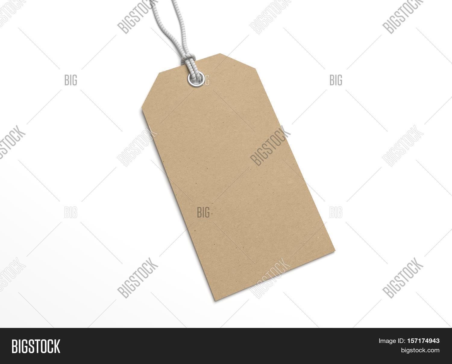 Blank Hang Tag Image & Photo (Free Trial) | Bigstock