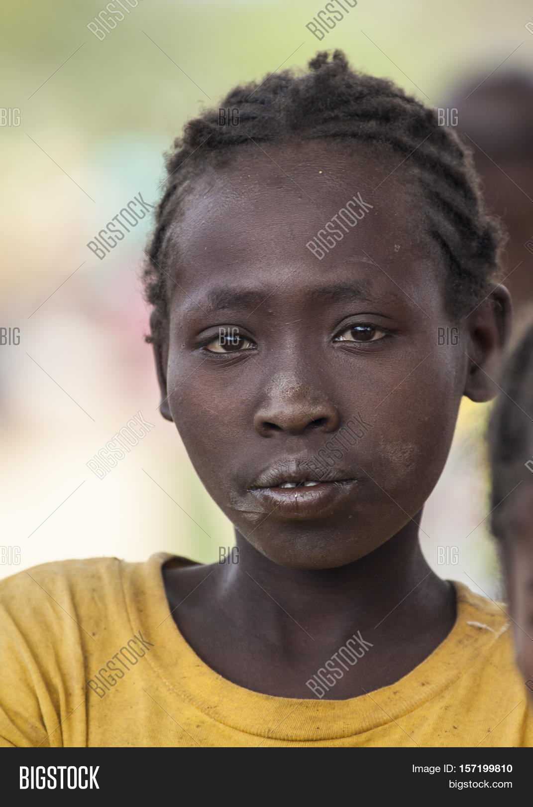 Girl Ari Tribe Village Image & Photo (Free Trial) | Bigstock