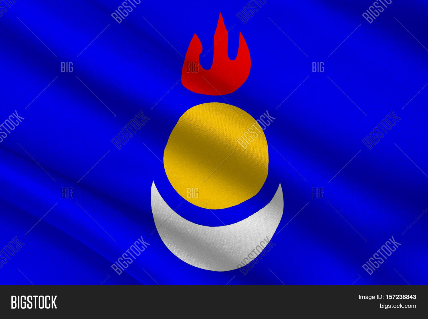 Flag Inner Mongolia Image & Photo (Free Trial) | Bigstock