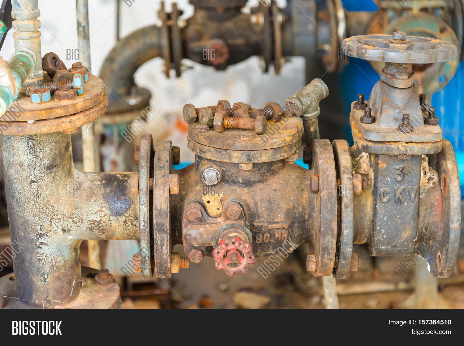 Old Check Valve Image & Photo (Free Trial) | Bigstock
