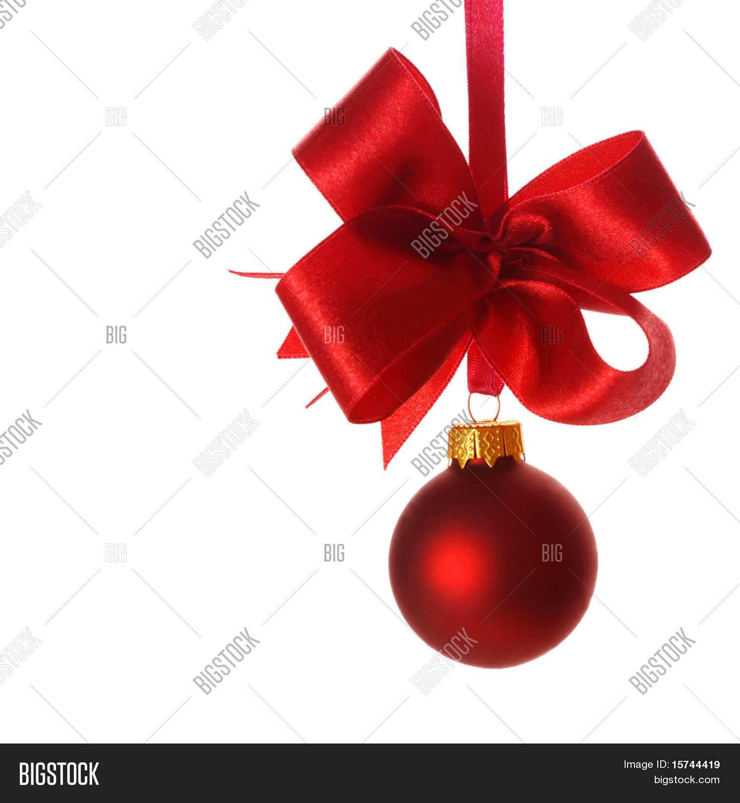 Red Christmas Bauble Image & Photo (Free Trial) | Bigstock