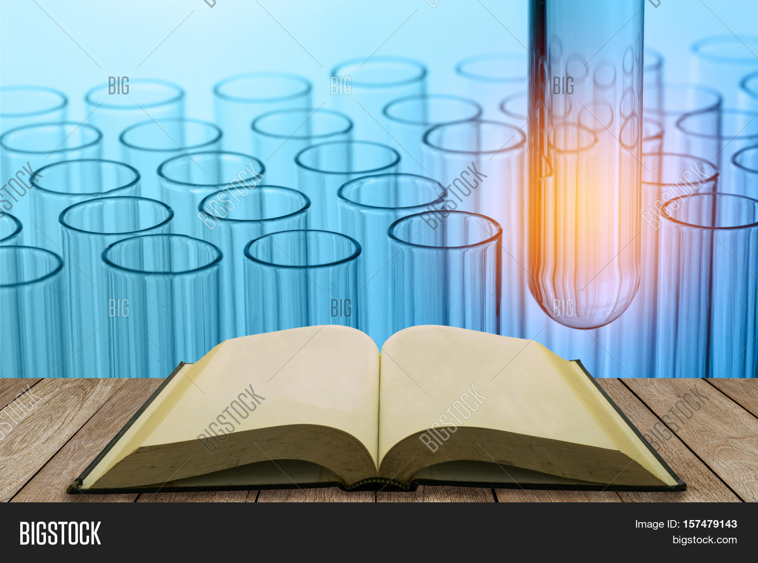 Open Book On Wooden Image & Photo (Free Trial) | Bigstock