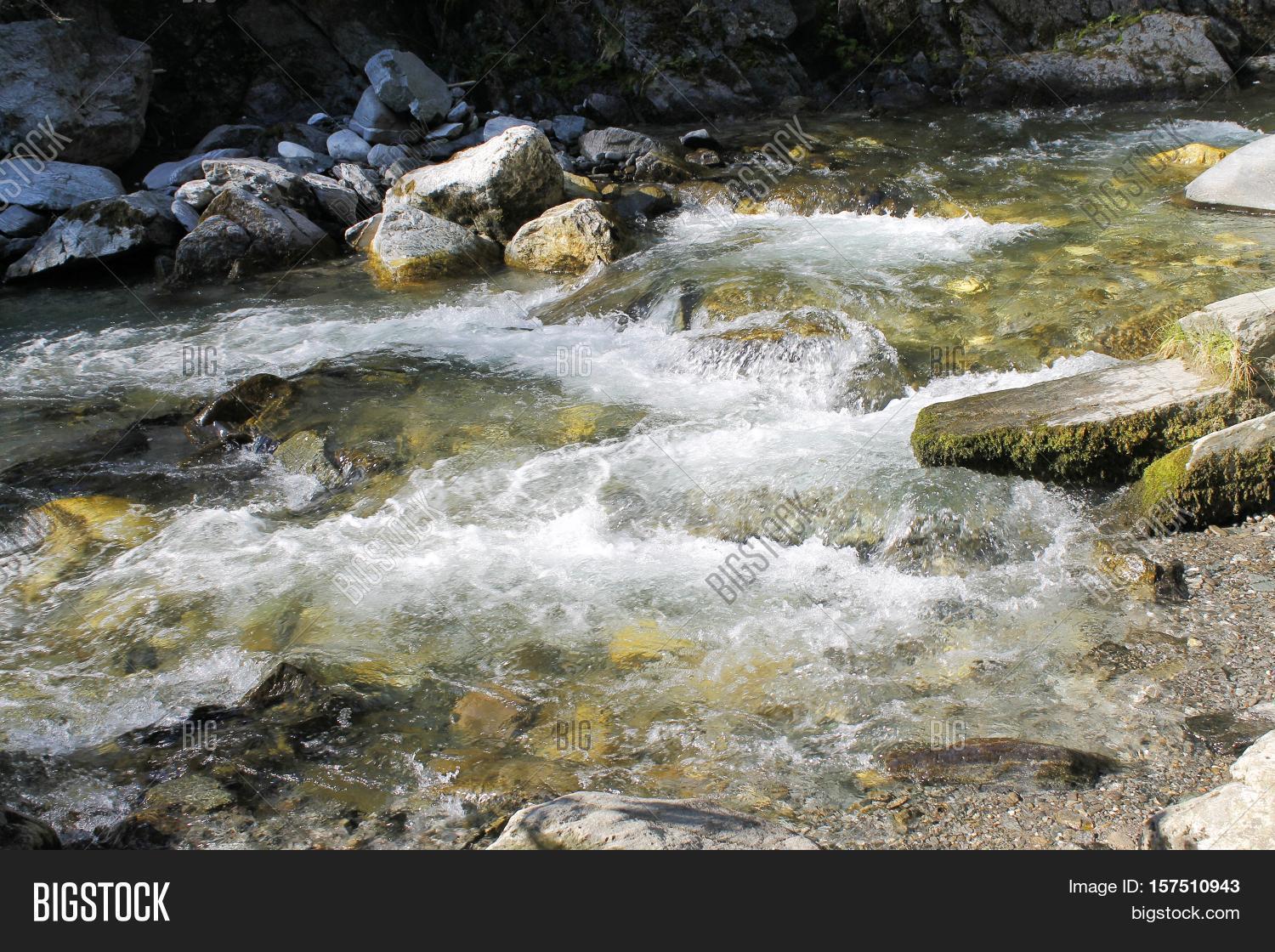 Water Torrents Through Image & Photo (Free Trial) | Bigstock