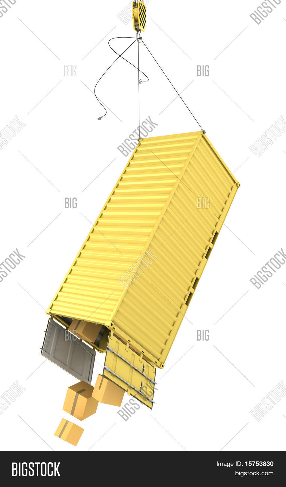Yellow Container Image & Photo (Free Trial) | Bigstock