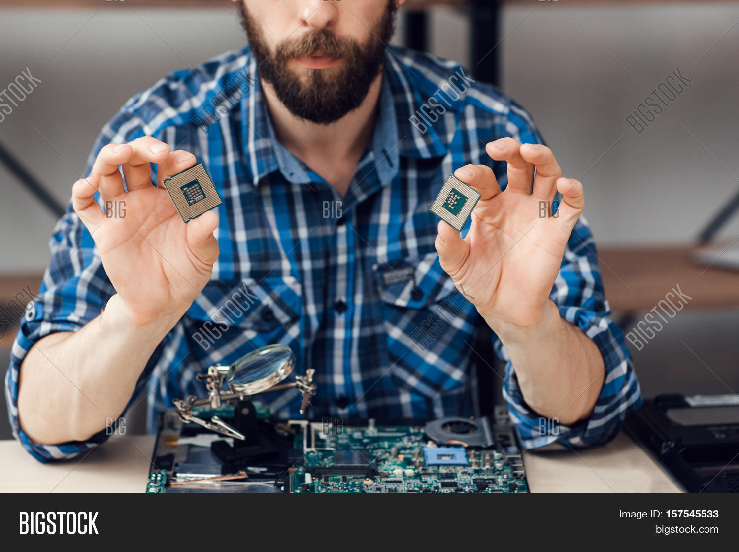 Engineer Shows Image & Photo (Free Trial) | Bigstock