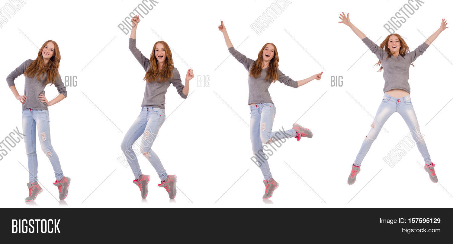 Young Woman Isolated Image & Photo (Free Trial) | Bigstock
