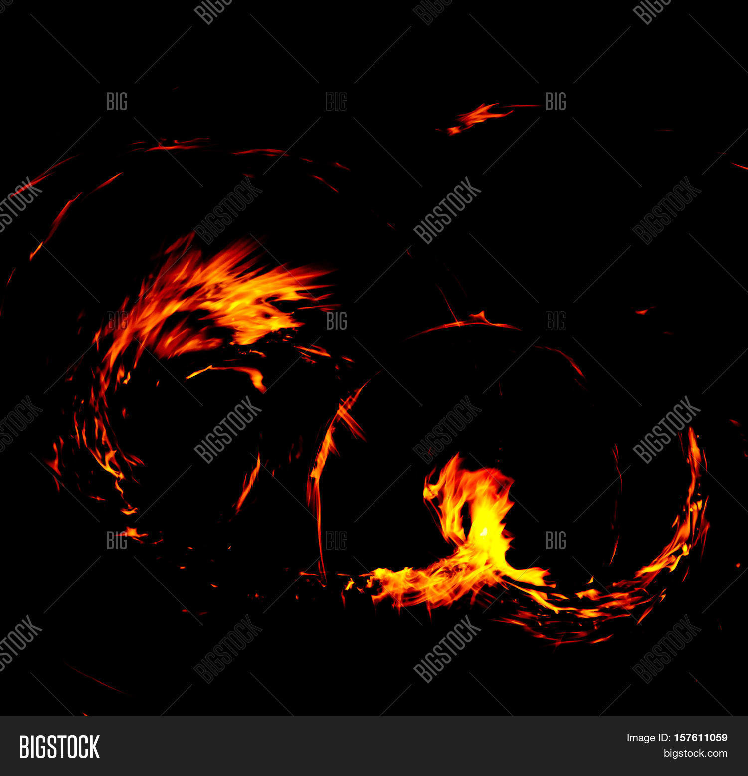 Flaming Trails Image & Photo (Free Trial) | Bigstock