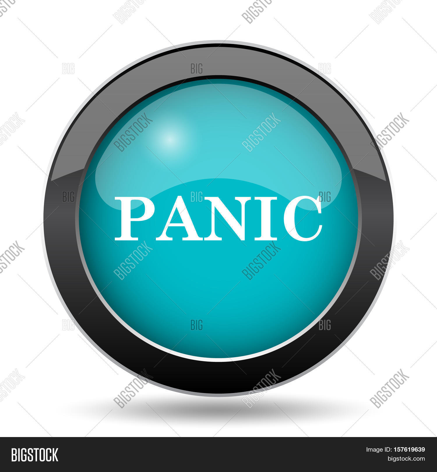 Panic Icon Image & Photo (Free Trial) | Bigstock