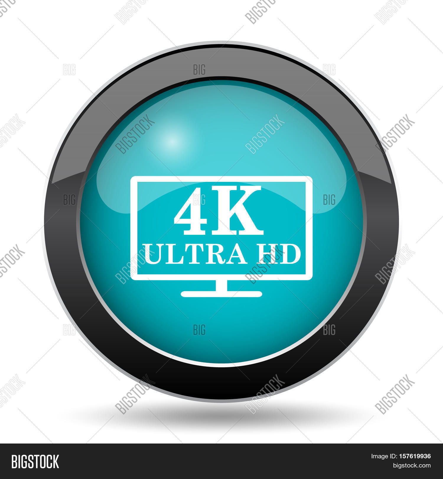4K Ultra Hd Icon Image & Photo (Free Trial) | Bigstock