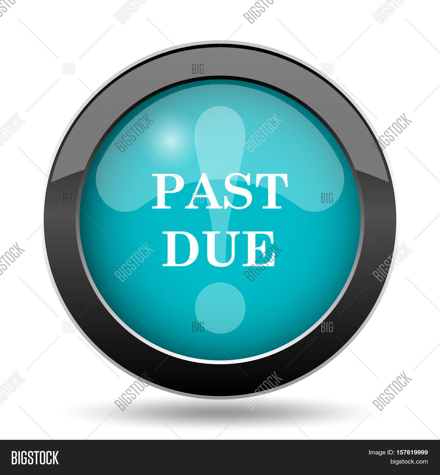 Past Due Icon Image & Photo (Free Trial) | Bigstock