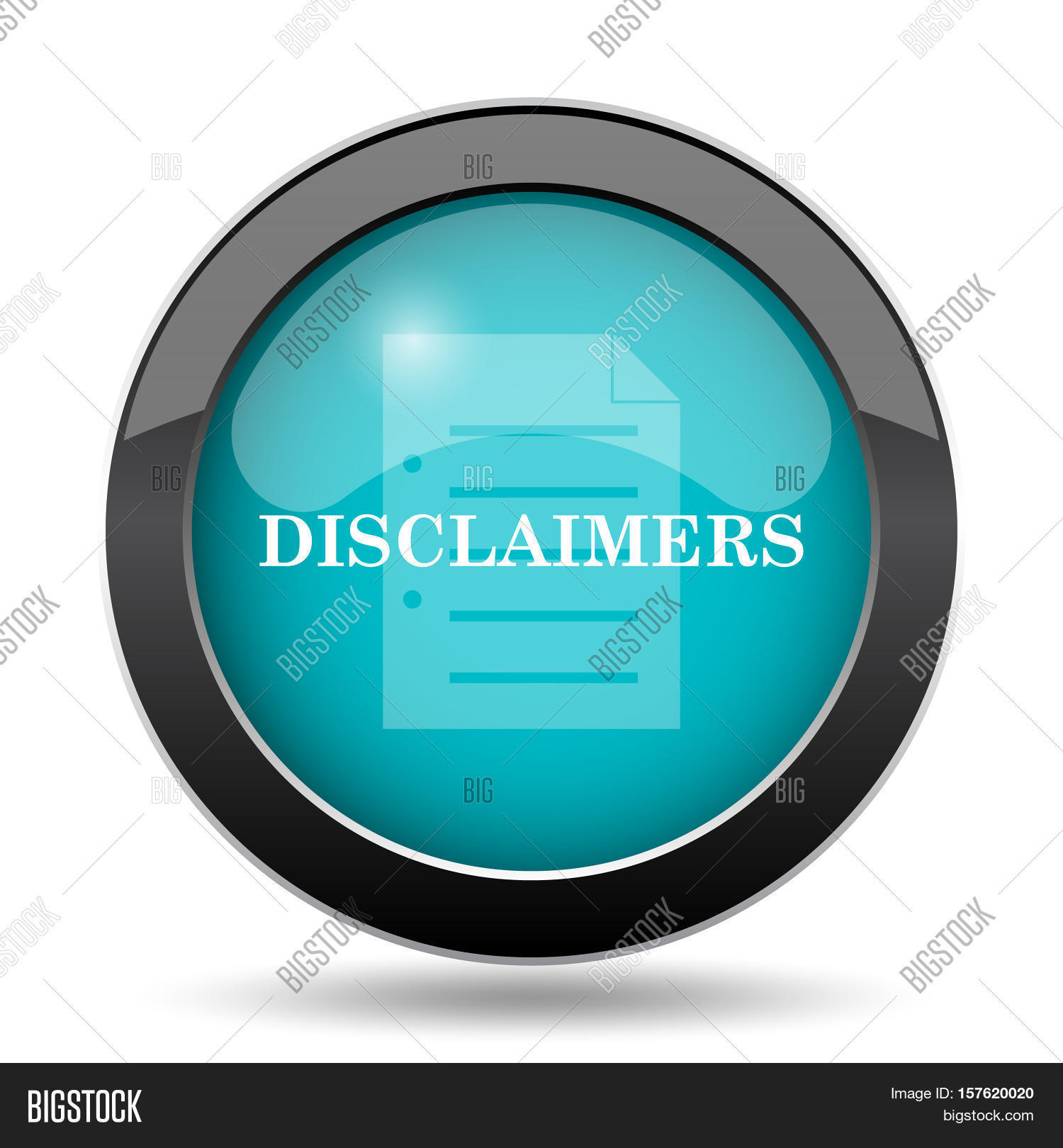 Disclaimers Icon Image & Photo (Free Trial) | Bigstock
