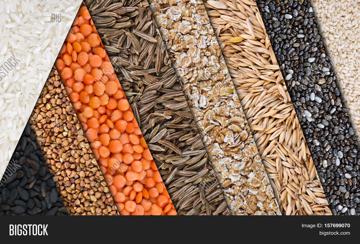 Grain Cereal Collage Image & Photo (Free Trial) | Bigstock