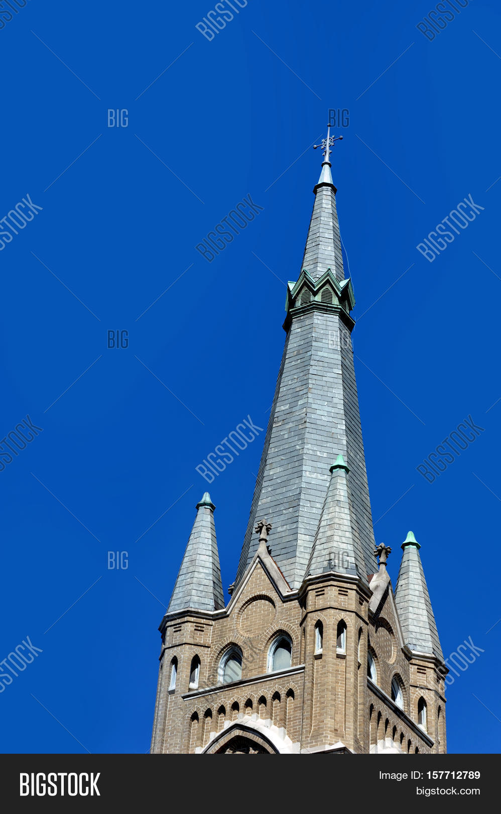 Tall Steeple St. Image & Photo (Free Trial) | Bigstock