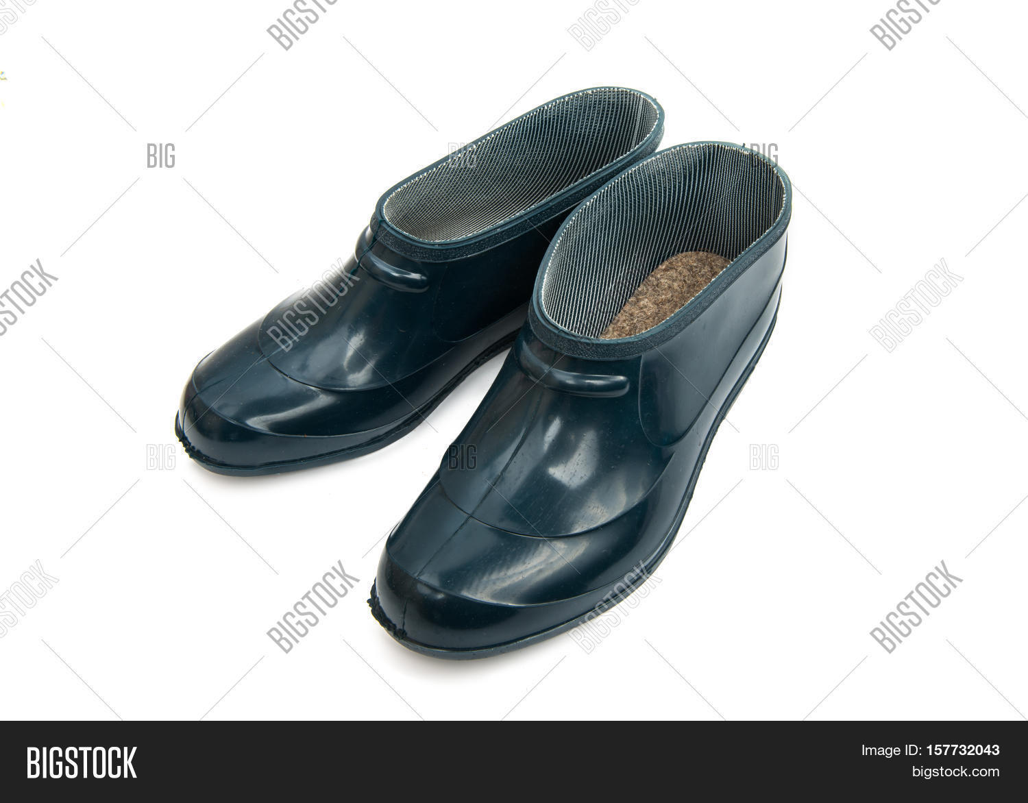 Pair Rubber Galosh Image & Photo (Free Trial) | Bigstock