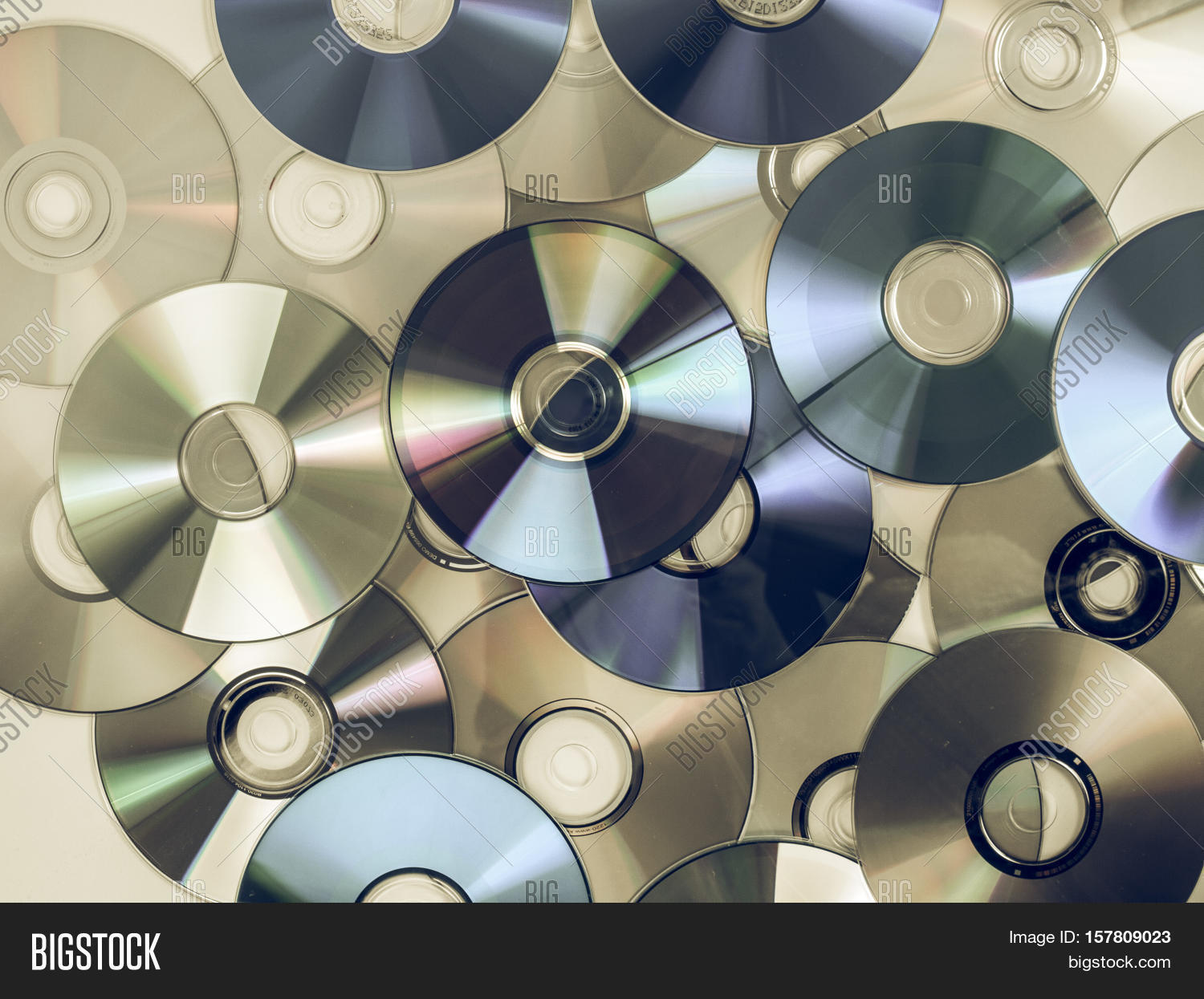 Vintage Looking Cd Dvd Image & Photo (Free Trial) | Bigstock