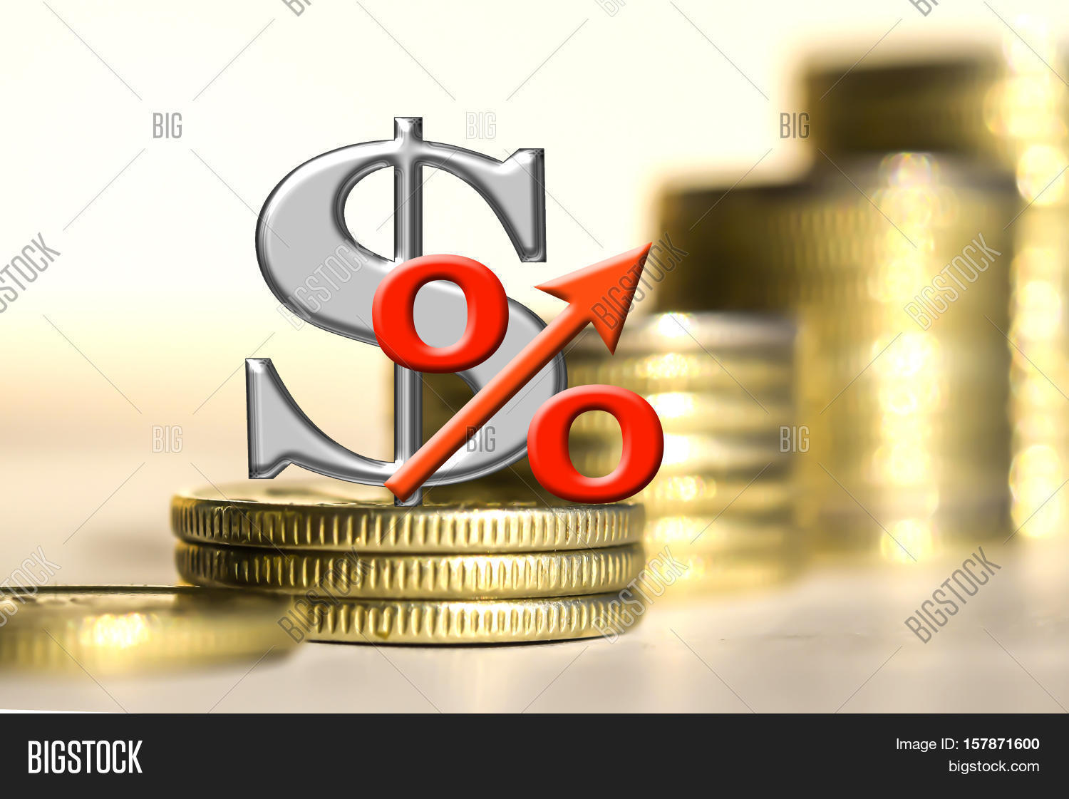 Symbol Dollar Percent Image & Photo (Free Trial) | Bigstock