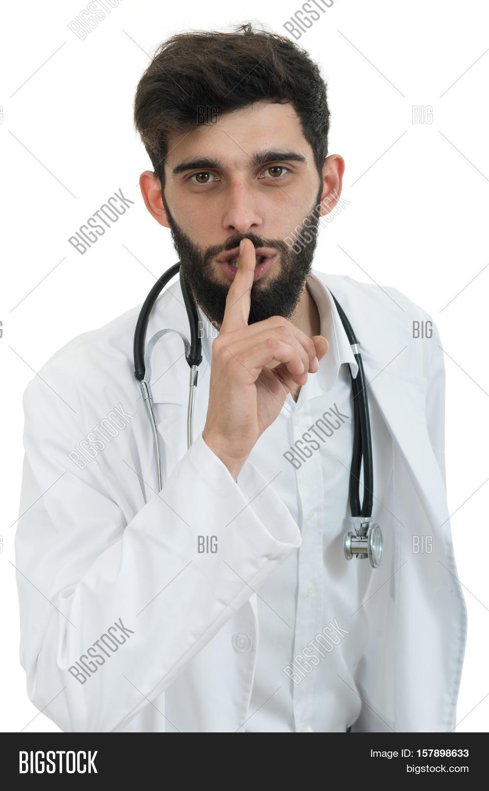 Serious Male Doctor Image & Photo (Free Trial) | Bigstock