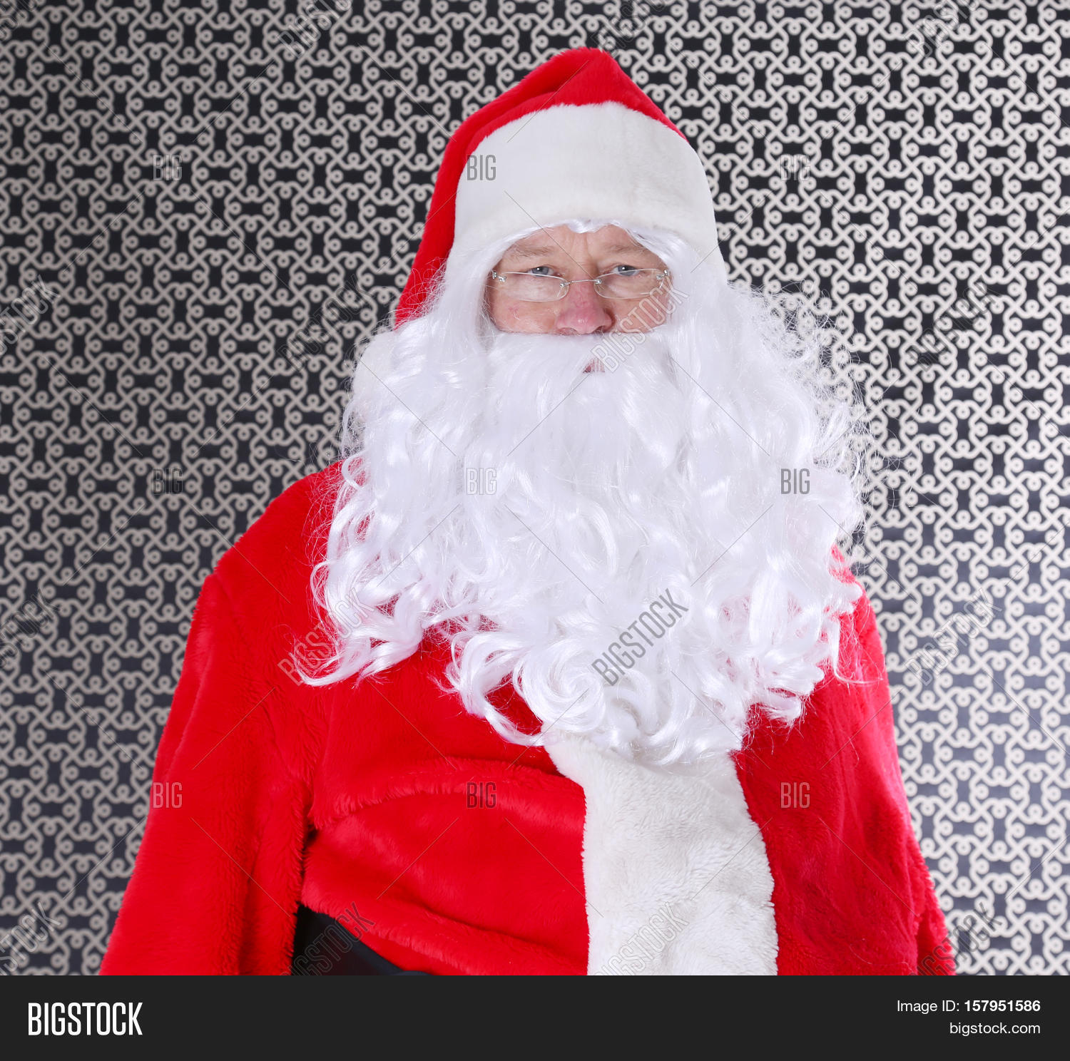 Santa Claus Head Shot Image & Photo (Free Trial) | Bigstock