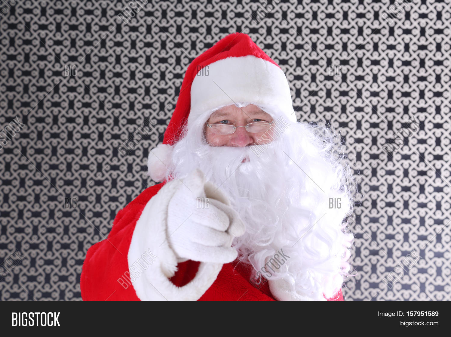 Santa Claus Head Shot Image & Photo (Free Trial) | Bigstock