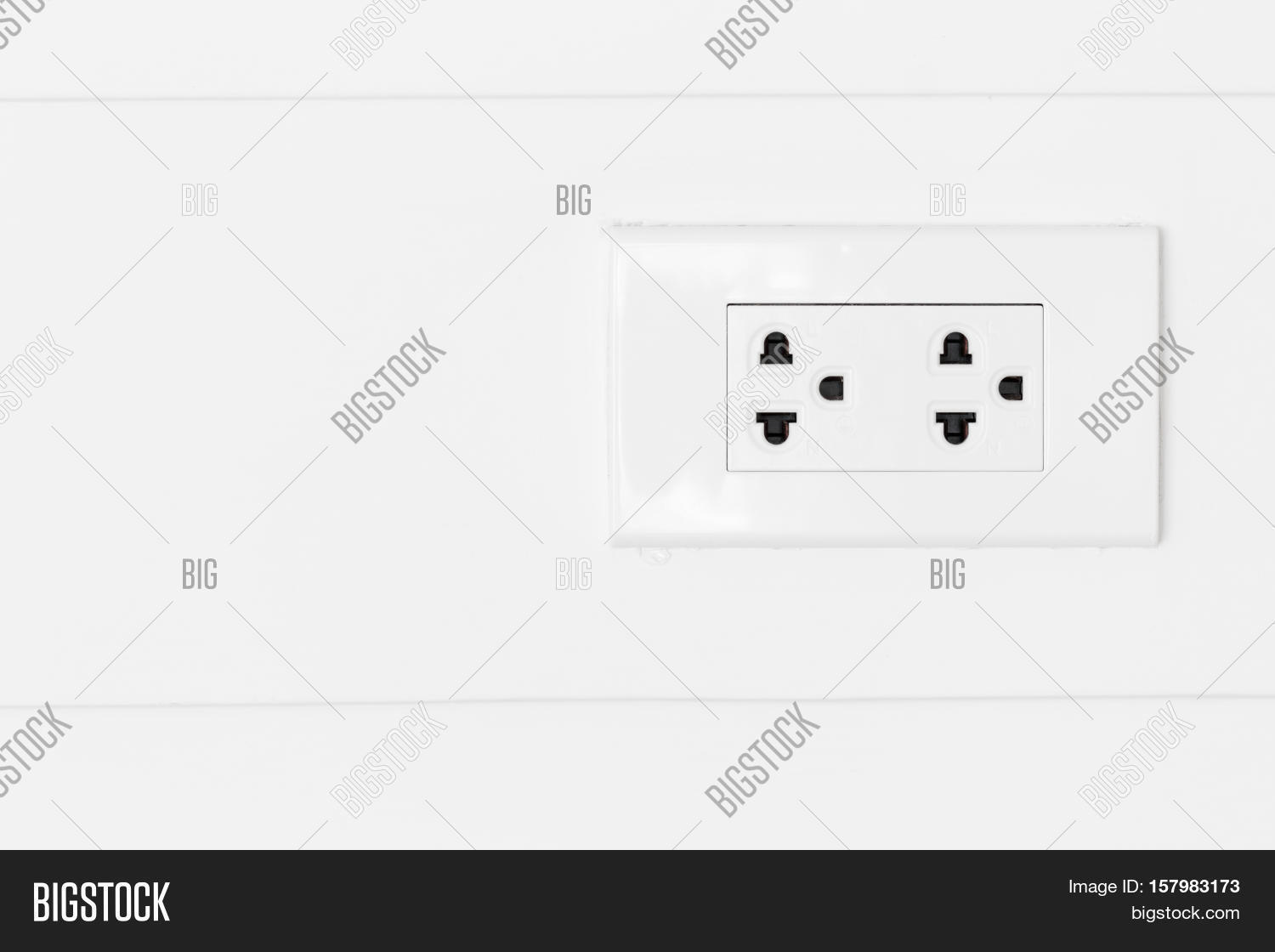 White Plugs On White Image & Photo (Free Trial) | Bigstock