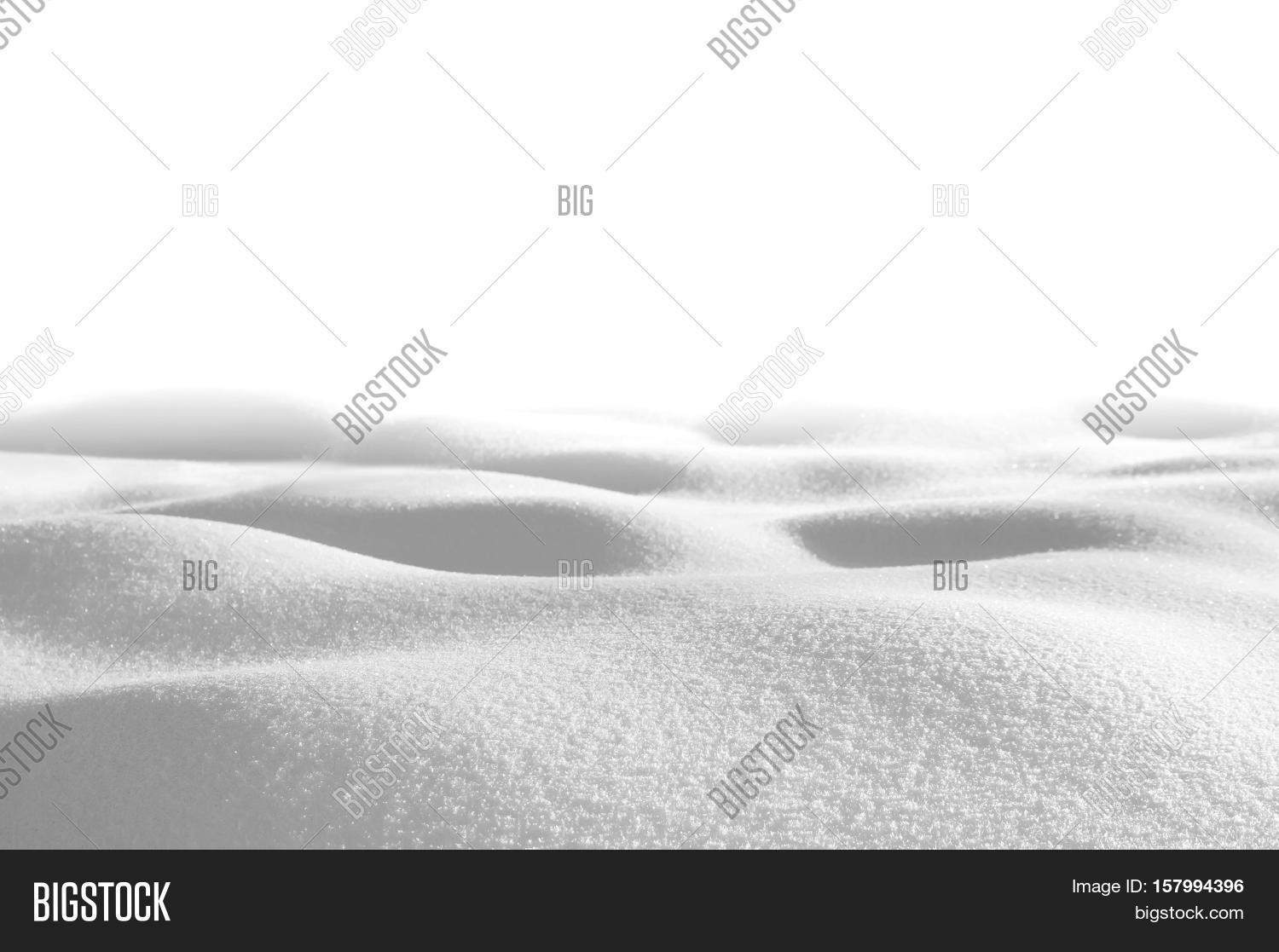 Snow Drifts Isolated Image & Photo (Free Trial) | Bigstock