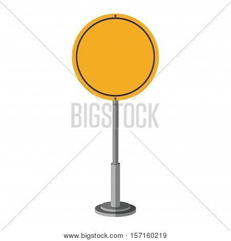 Yellow Road Sign Icon Vector & Photo (Free Trial) | Bigstock