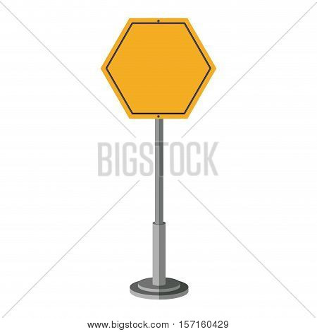 Yellow Road Sign Icon Vector & Photo (Free Trial) | Bigstock