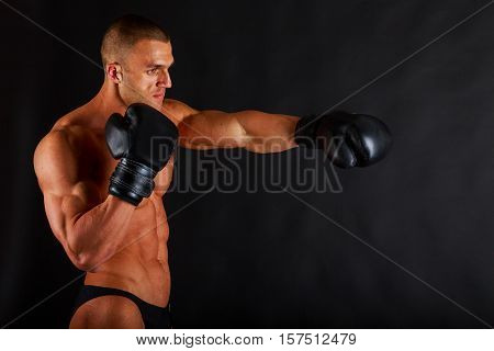 Bodybuilder Boxing Image & Photo (Free Trial) | Bigstock