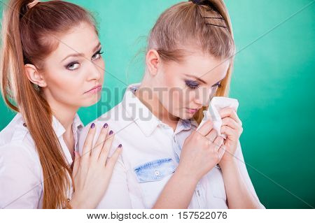 Young Woman Sad Crying Image & Photo (Free Trial) | Bigstock