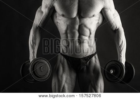 Bodybuilder Posing Image & Photo (Free Trial) | Bigstock