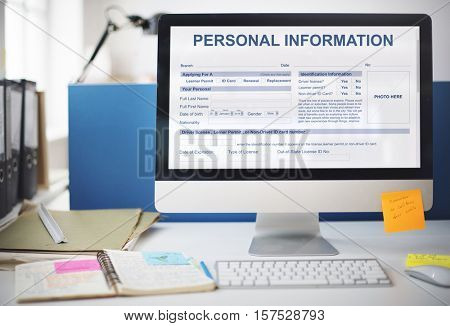 Personal Information Image & Photo (Free Trial) | Bigstock