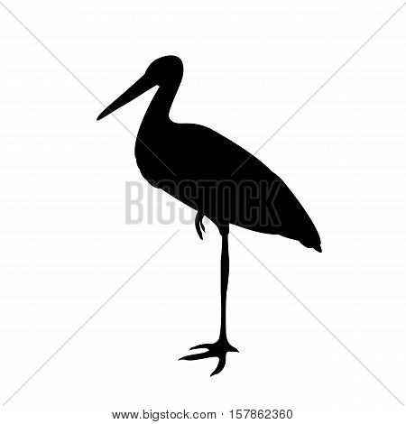 Stork Vector Vector & Photo (Free Trial) | Bigstock