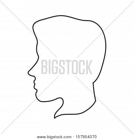 Man Head Profile Icon Vector & Photo (Free Trial) | Bigstock