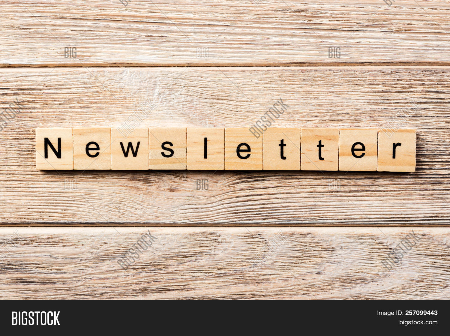 Newsletter Word Image & Photo (Free Trial) | Bigstock