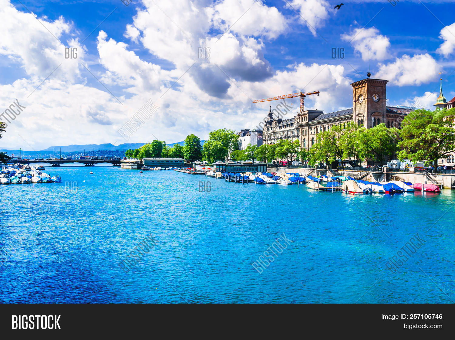 View On Beautiful Lake Image & Photo (Free Trial) | Bigstock