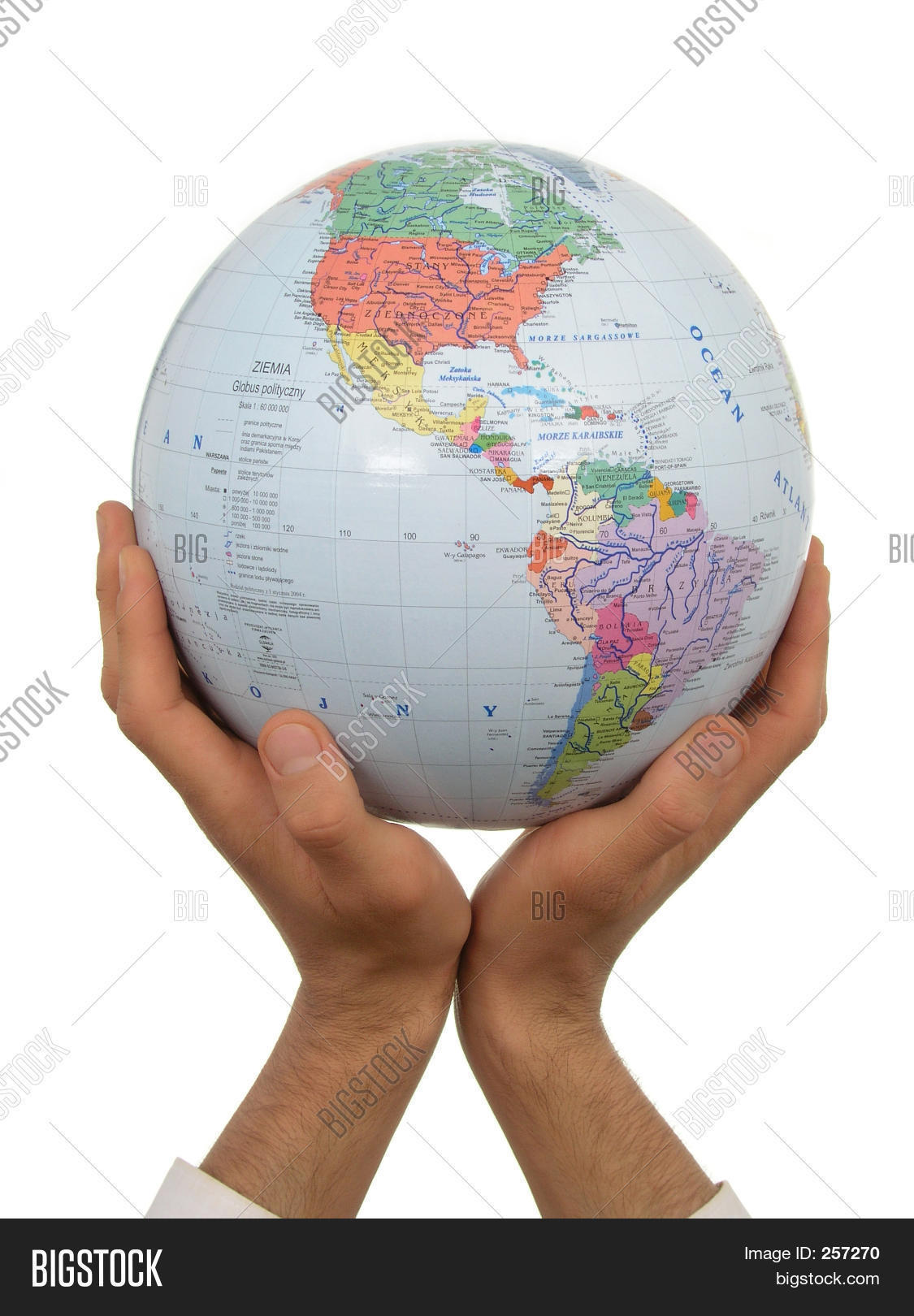 Hands Holding Globe Image & Photo (Free Trial) | Bigstock