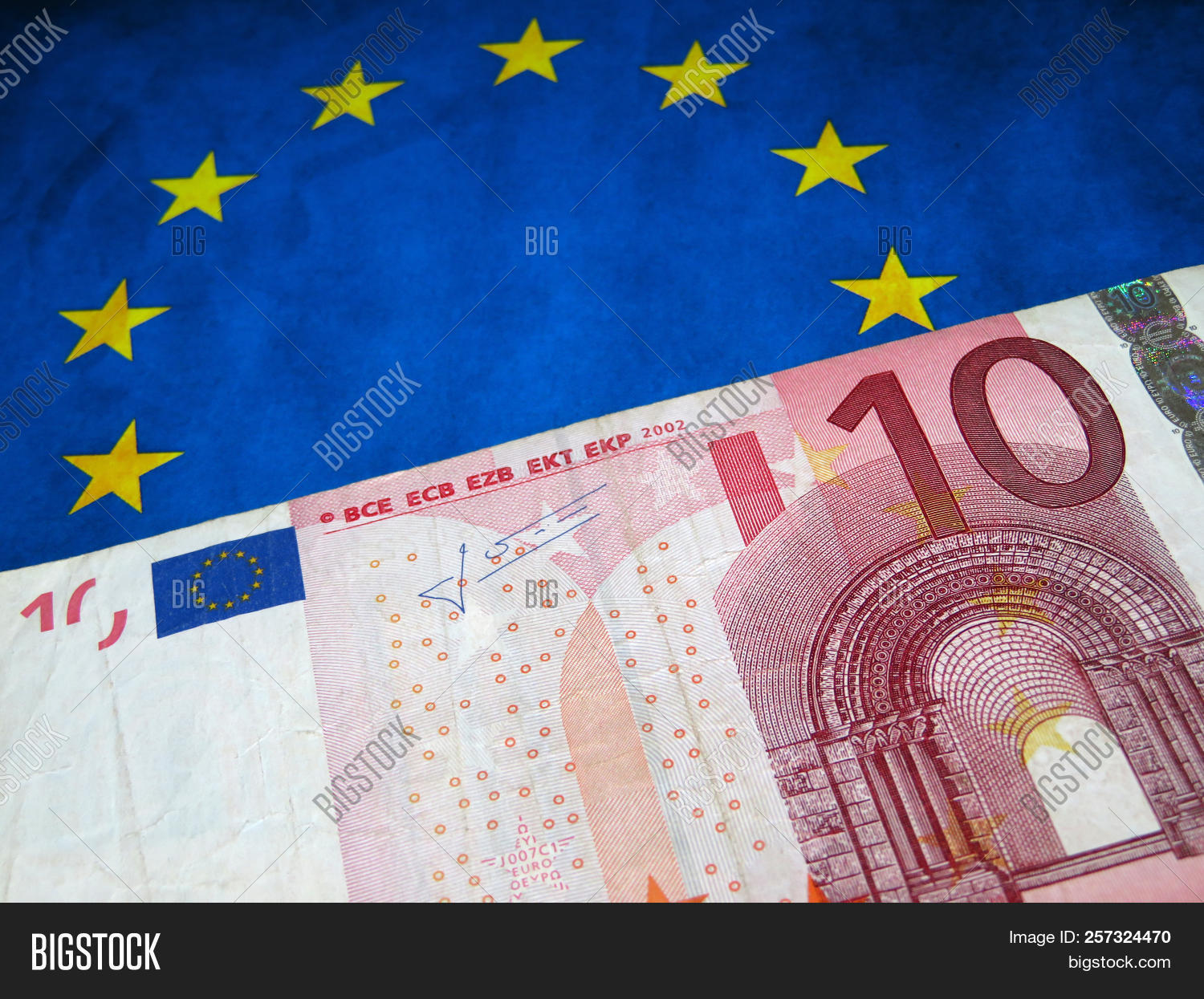 Euro Paper Currency On Image & Photo (Free Trial) | Bigstock