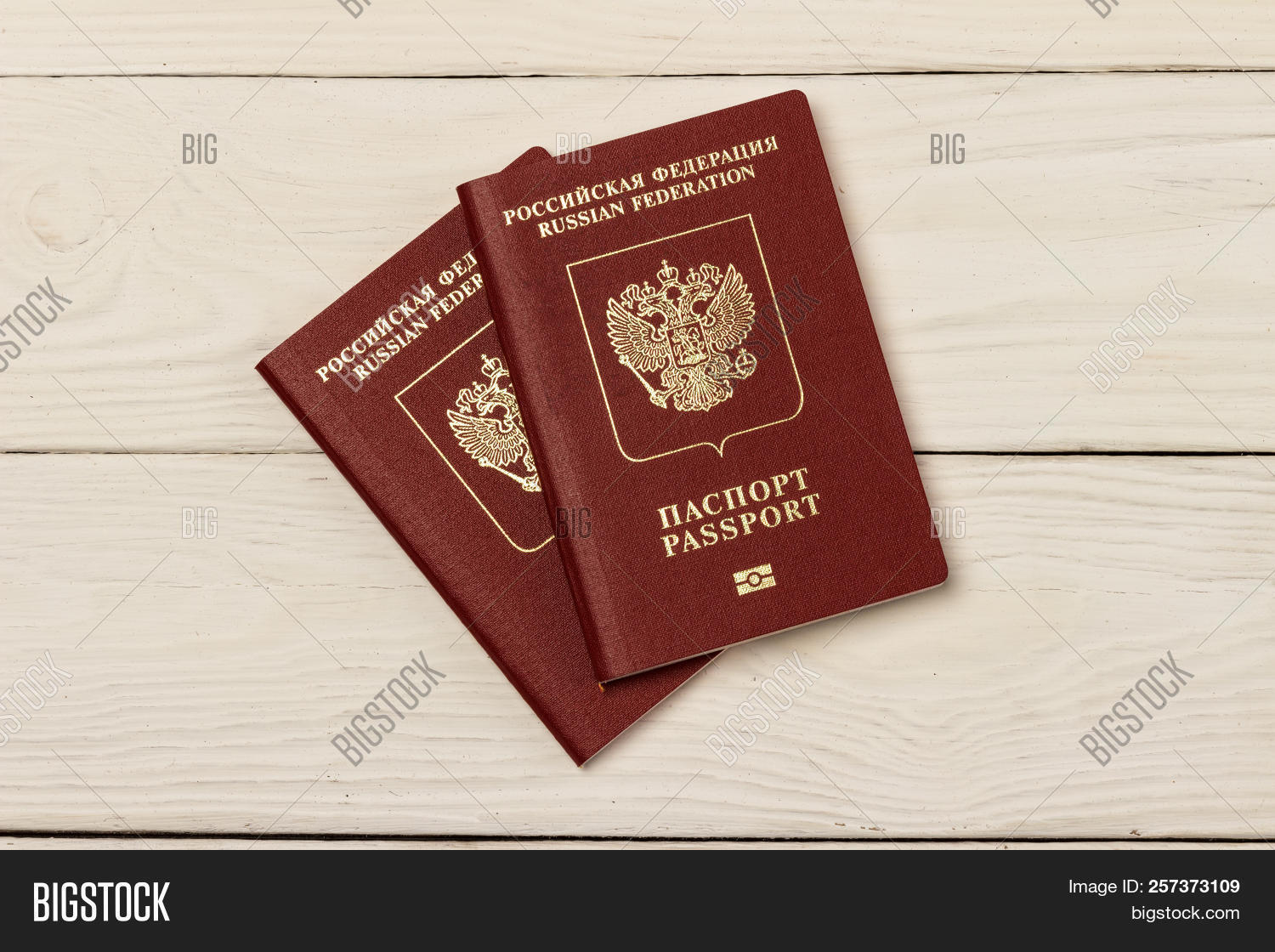 Two Russian Passport Image & Photo (Free Trial) | Bigstock