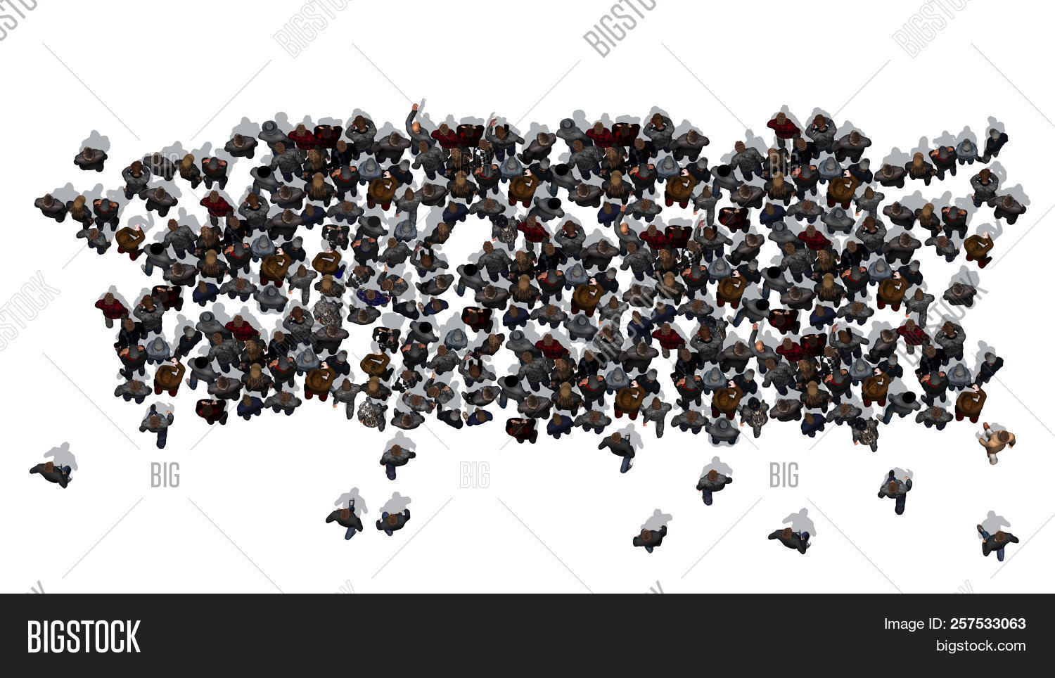 Large Crowd People - Image & Photo (Free Trial) | Bigstock