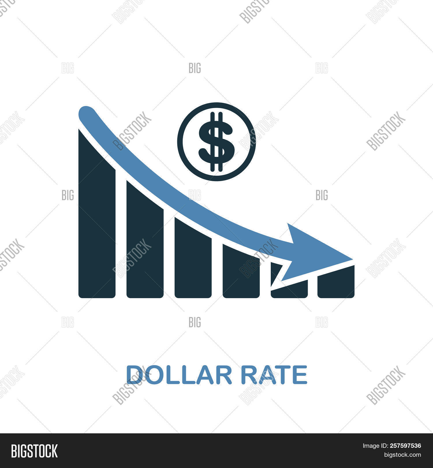 Dollar Rate Decrease Image & Photo (Free Trial) | Bigstock