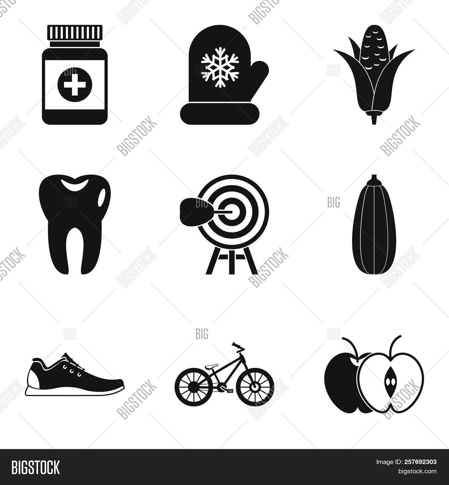 Wellness Program Icons Image & Photo (Free Trial) | Bigstock