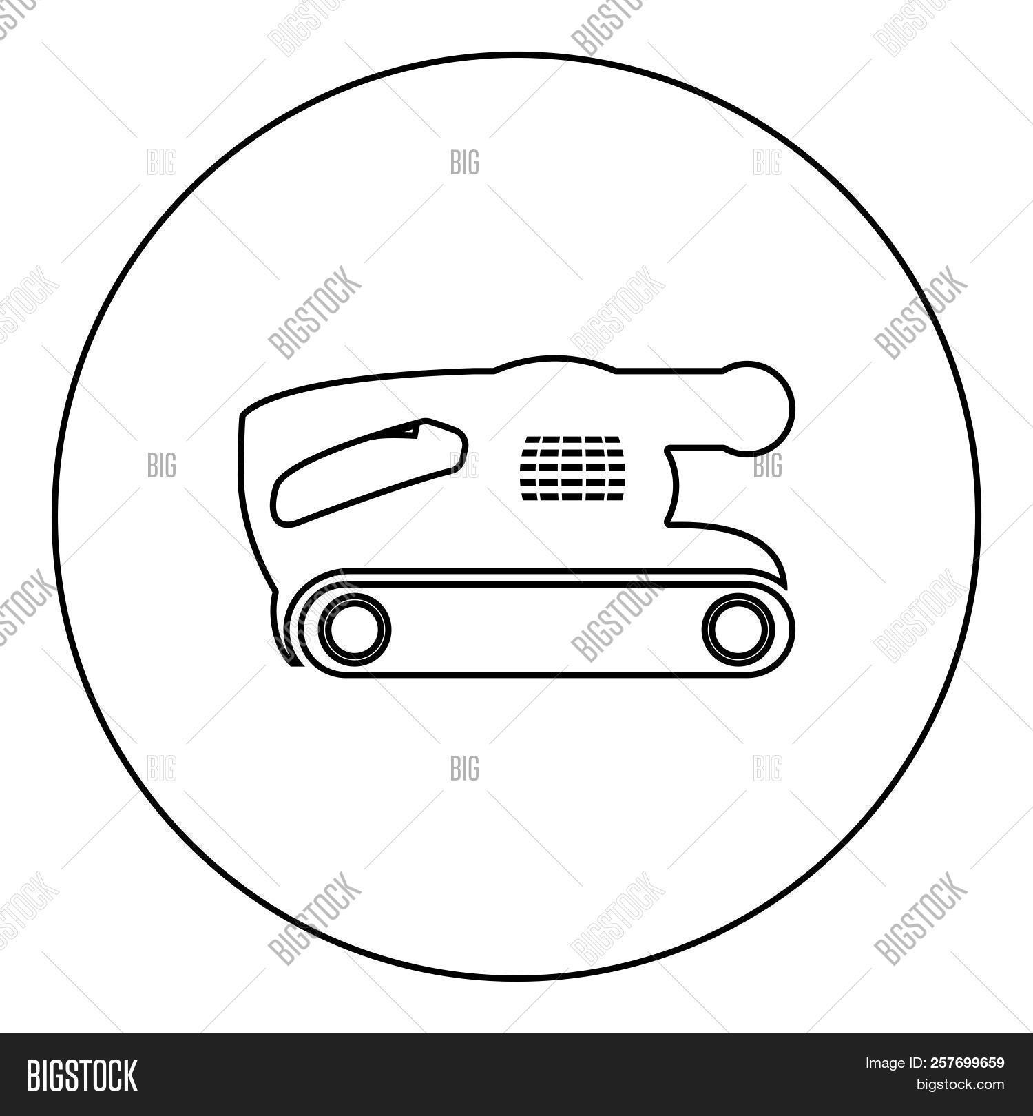 Belt Sanding Machine Vector & Photo (Free Trial) | Bigstock