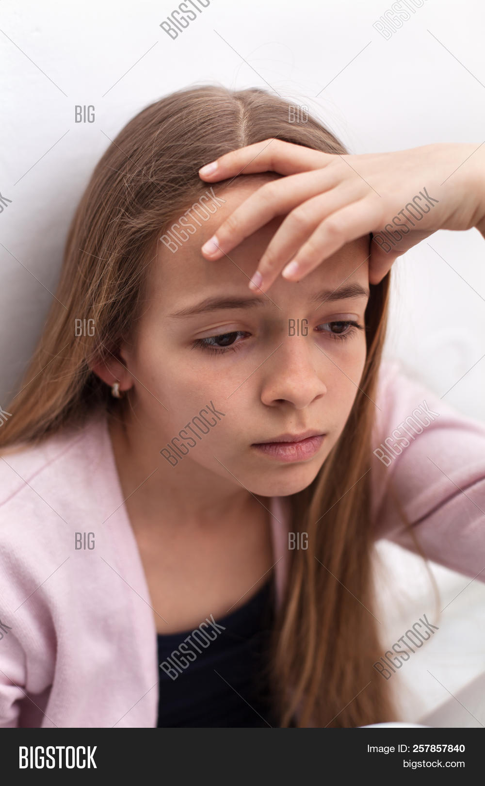 Sad Teenager Girl Image & Photo (Free Trial) | Bigstock