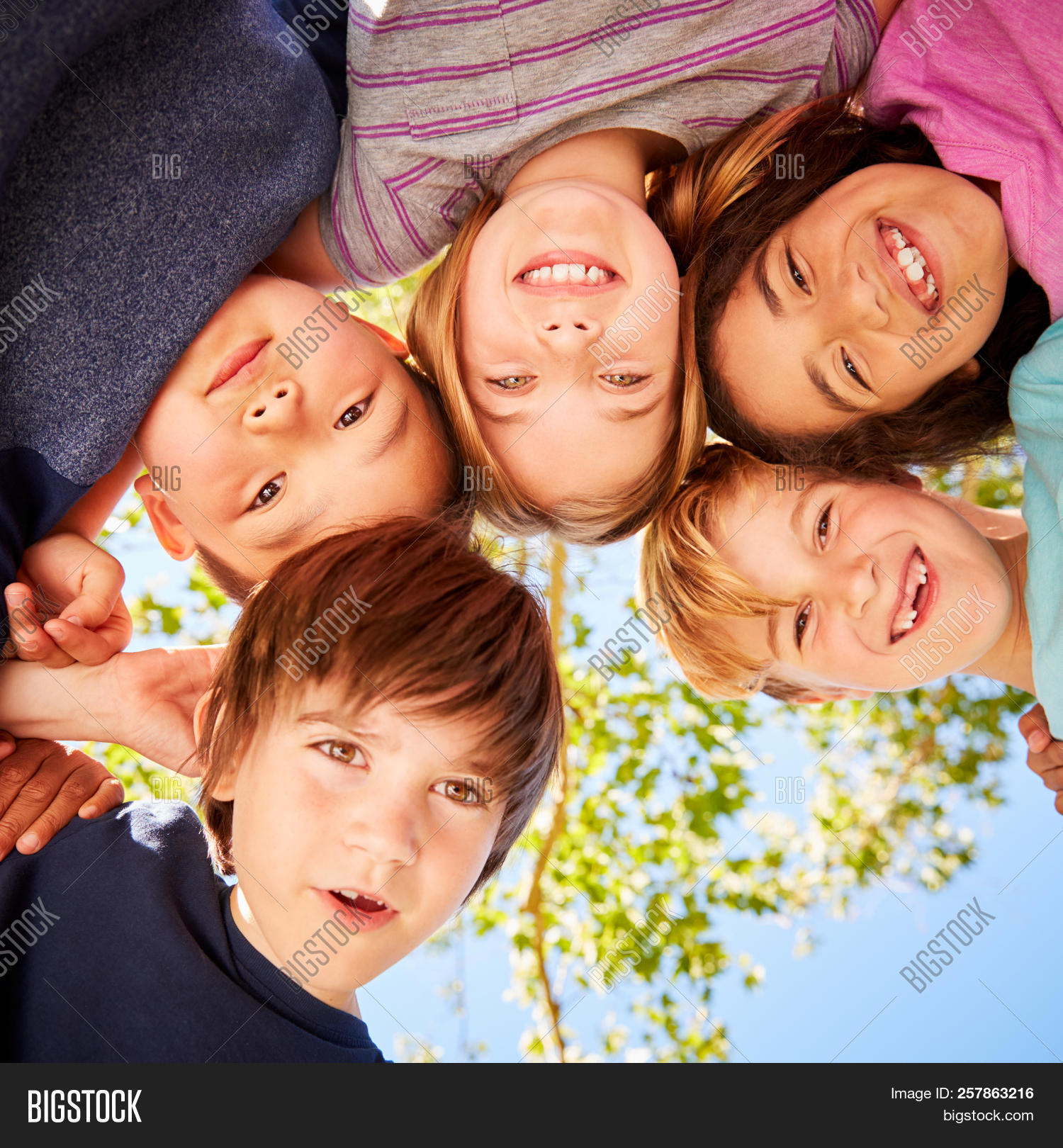 Five Schoolchildren Image & Photo (Free Trial) | Bigstock